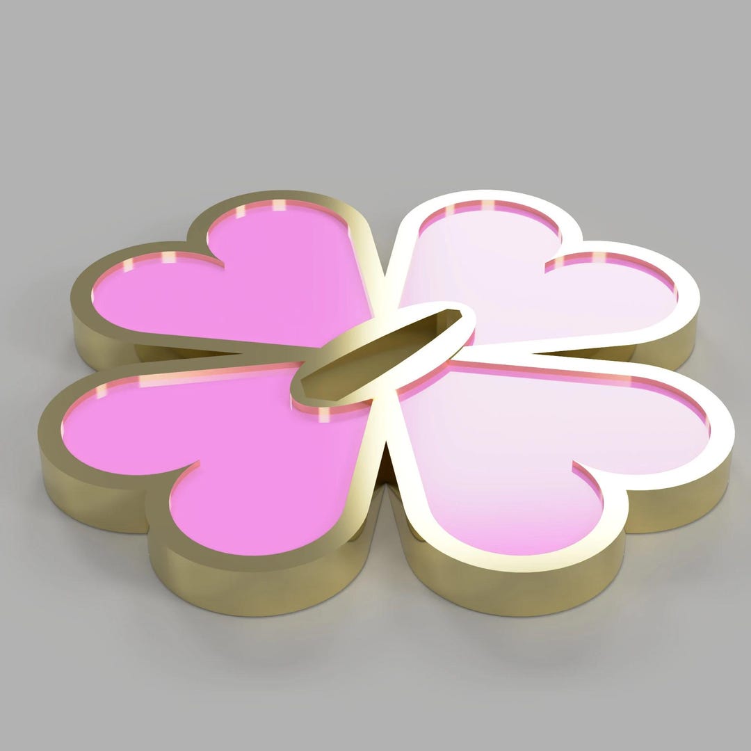 Love-inspired Tsuba Replica (.stl File) - Etsy