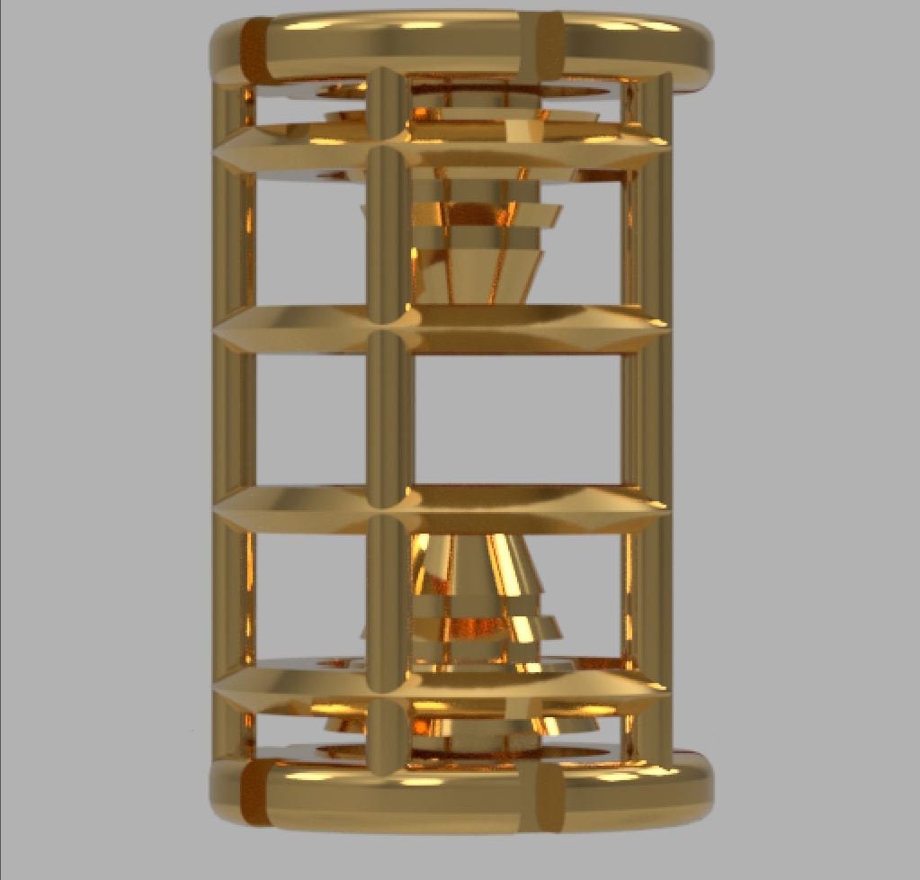 1" Crystal Chamber (.stl File) - Etsy