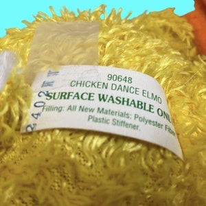 Sesame Street Chicken Dance Yellow Elmo Toy 2001 Fisher Price Dances ...