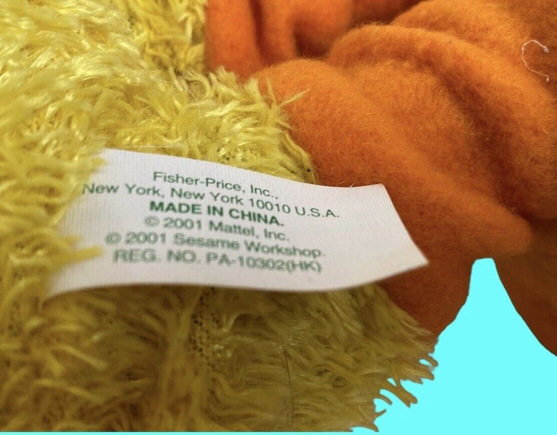 Sesame Street Chicken Dance Yellow Elmo Toy 2001 Fisher Price Dances ...