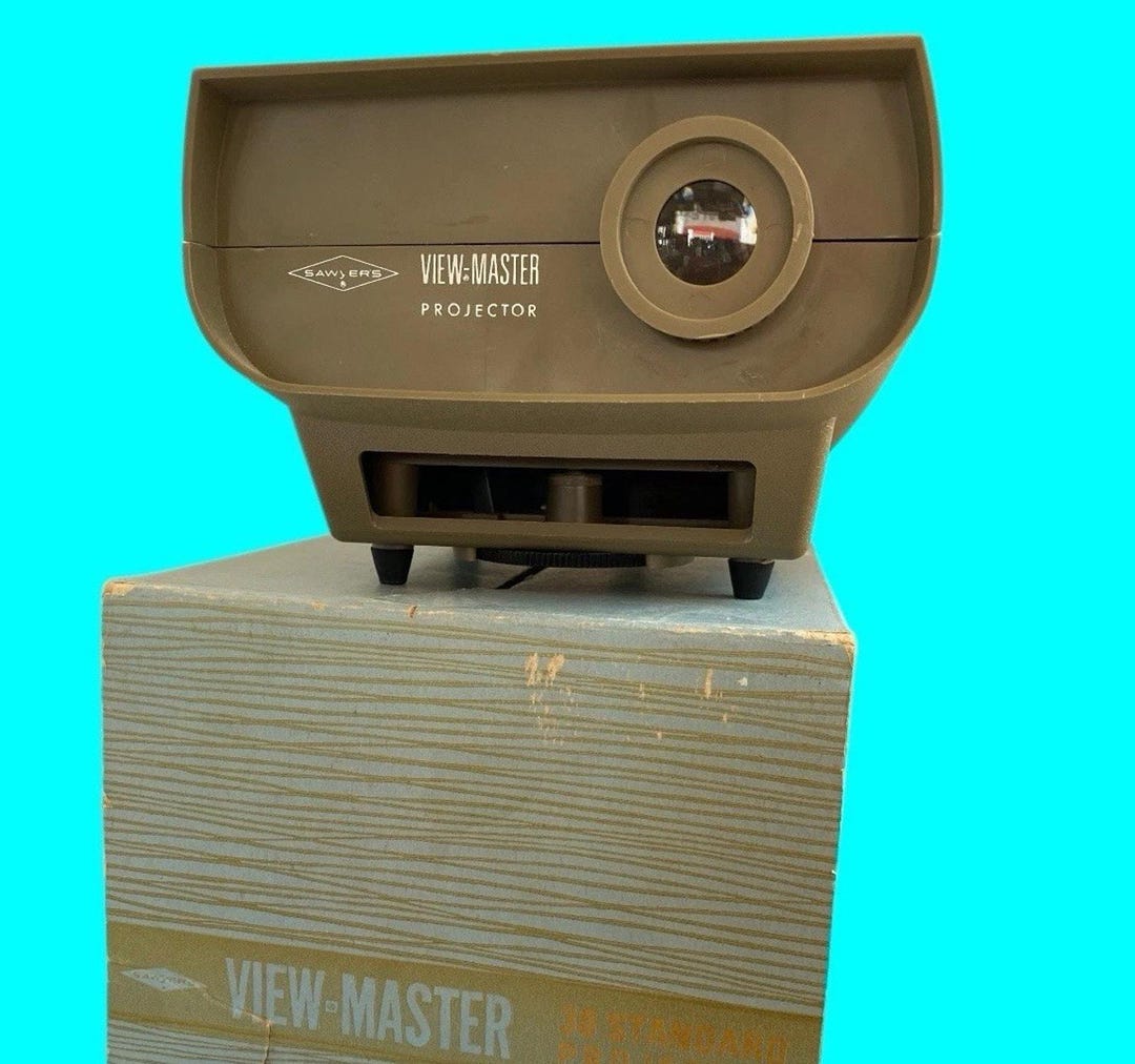 Vtg Sawyers View-master 30 Standard View Master Projector Original Box ...