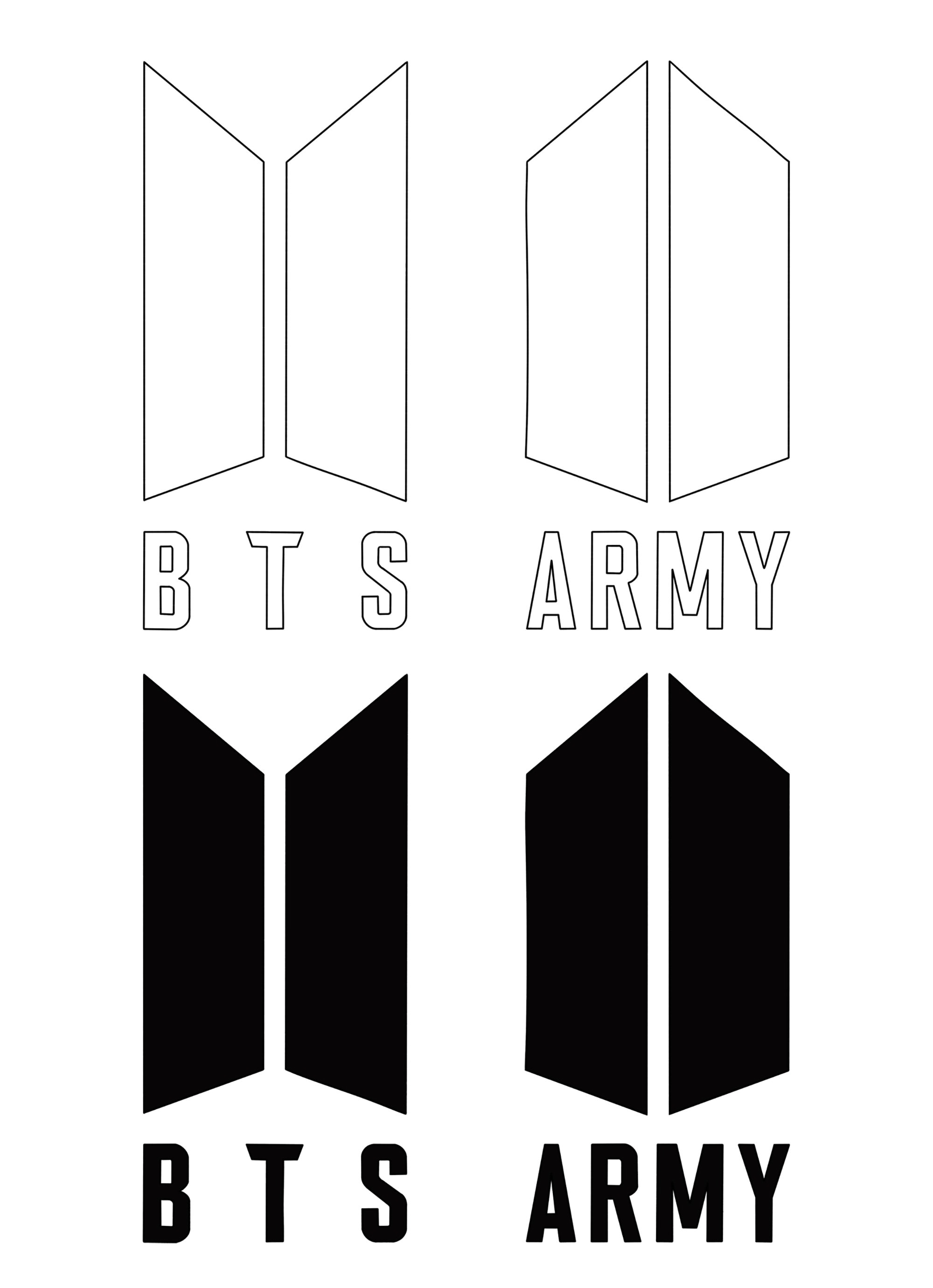 BTS Graphics, Painting, Watercolor, Clip Art Digital Files 300dpi, PNG ...