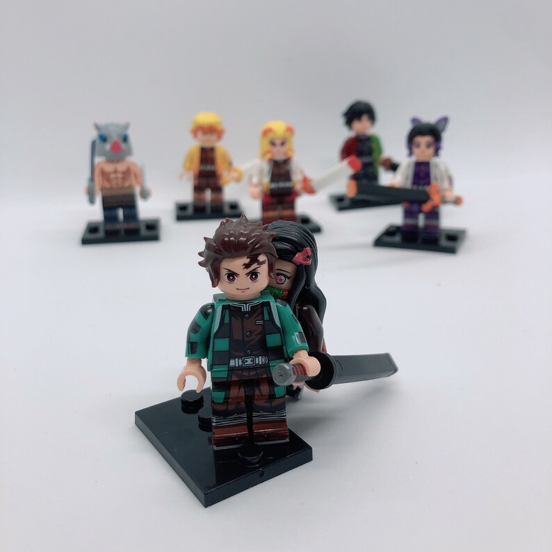 Demon Slayer Lego Blocksfull set | Etsy