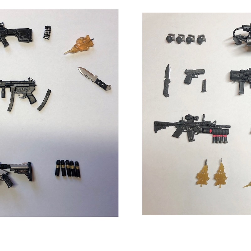 Action Figure Weapons - Etsy
