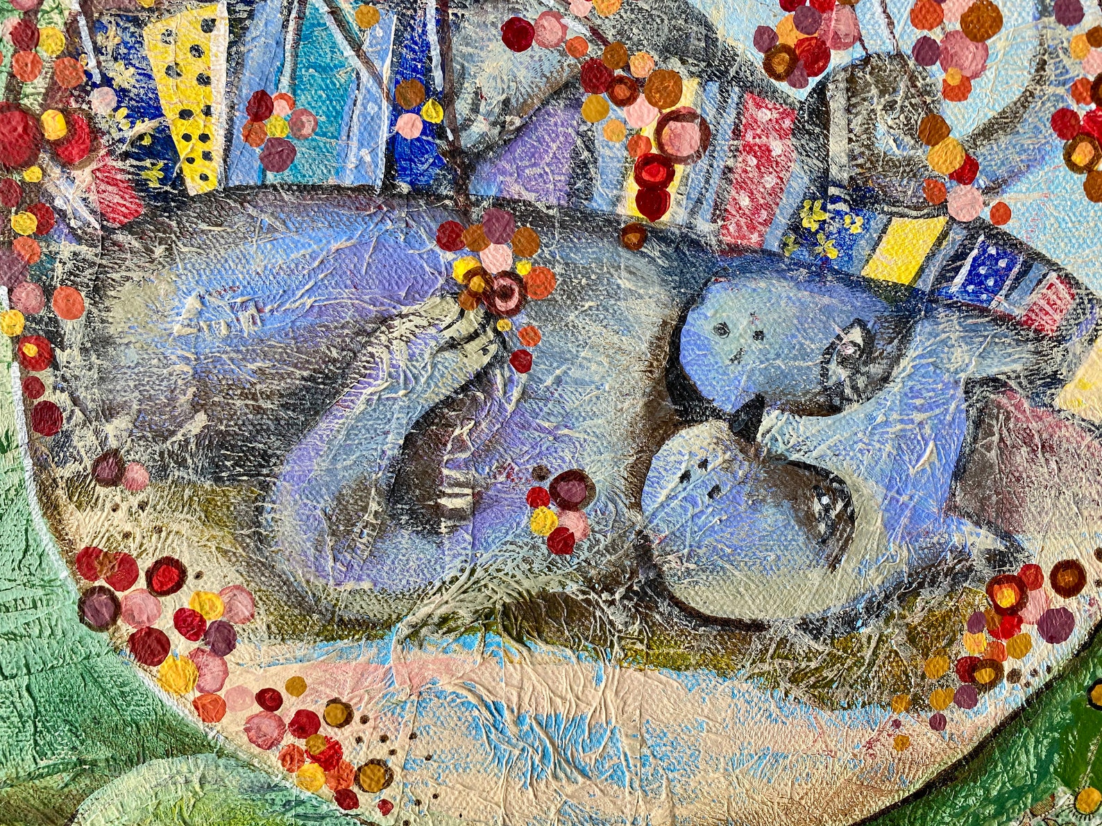 Surrealism Art Acrylic on Canvas Original Art - Etsy