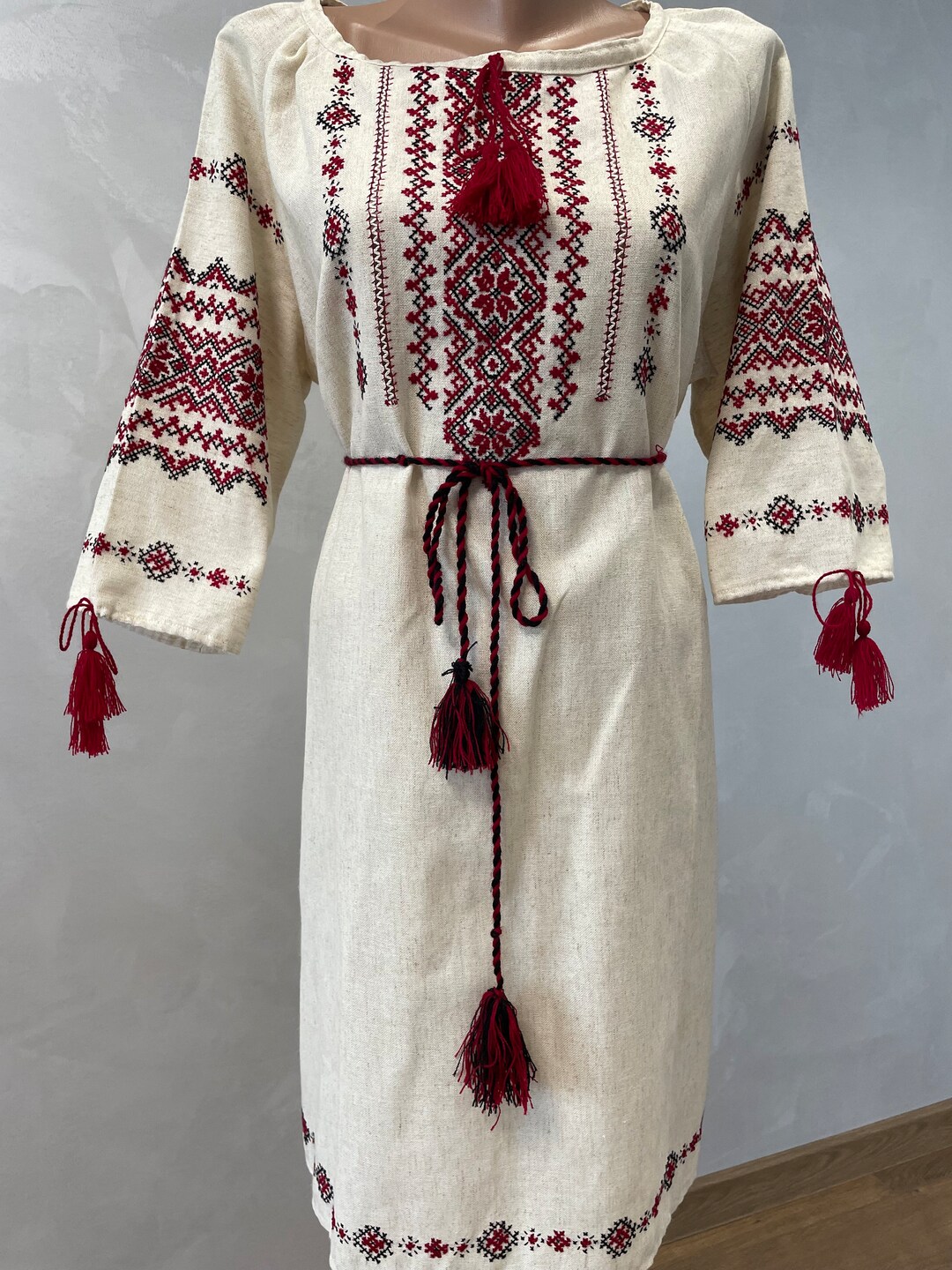 Ethnic Vyshyvanka Dress Ukrainian Dress Unique Wedding - Etsy