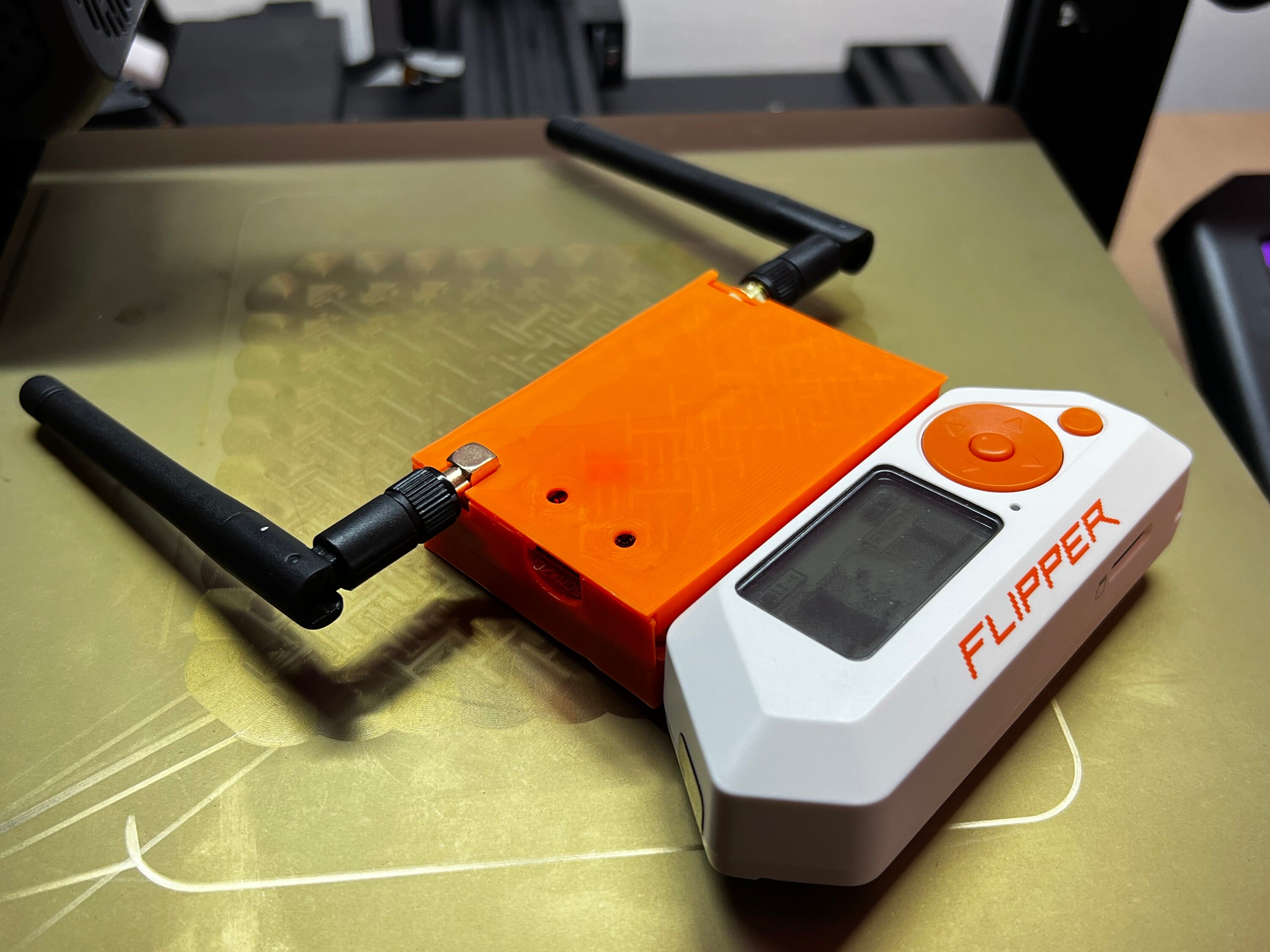 Flipper Zero Mini NRF24 With Antenna And 3D Printed Case 51 OFF