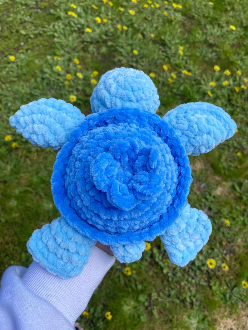 Blueberry Turtle Amigurumi Plush - Etsy