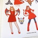 CUTE DEVIL Sticker Sheet // Aesthetic Halloween Satan Red Devil Costume ...