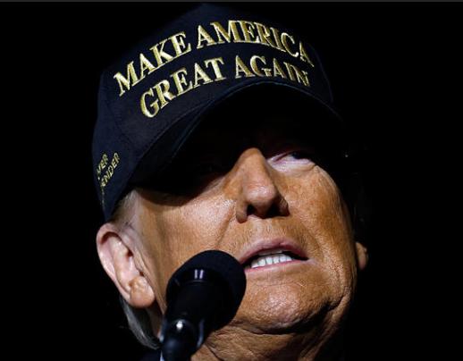 Trump(gold)dark MAGA Cap Embroidery (make America Great Again) #trump # ...