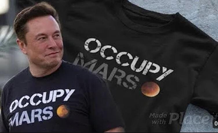 Occupy Mars Elon Musk Shirt, Universal Trip Shirt, Space Gift Shirt, Mission to Mars Gift ...