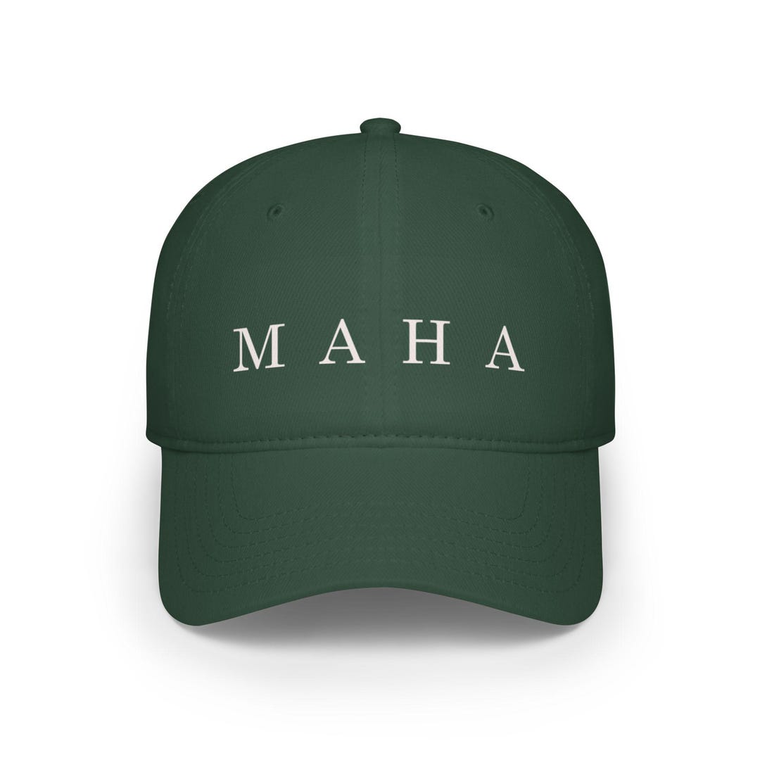 RFK Green MAHA Cap Style make America Healthy Again elontrumprfk - Etsy