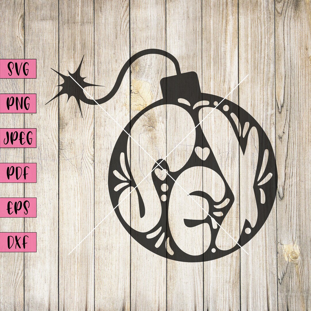 Sex Bomb, Inappropriate Stickers, NSFW Art, Funny Adult Svg, Adult Svg ...