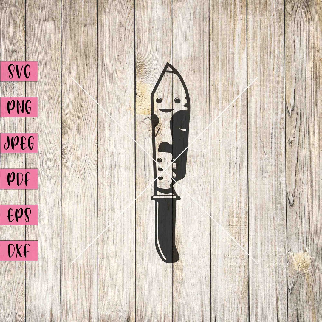 Scary Jason Knife SVG: Halloween Horror Movie Decal (digital Download) - Etsy