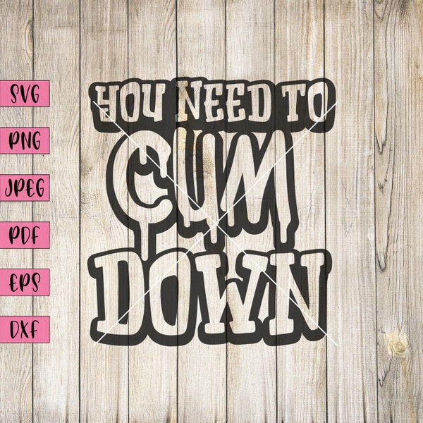 Cum Dump Sticker Etsy
