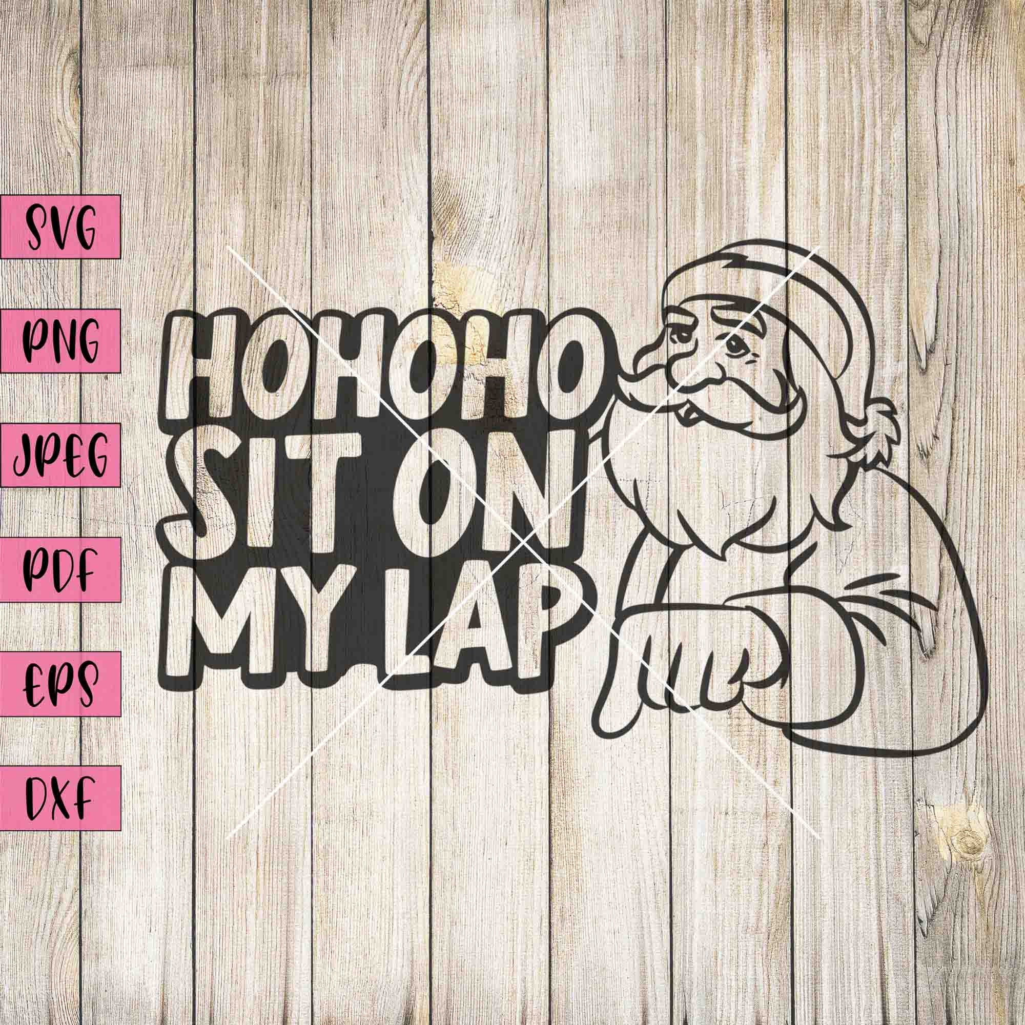 Naughty Santa Claus Lap