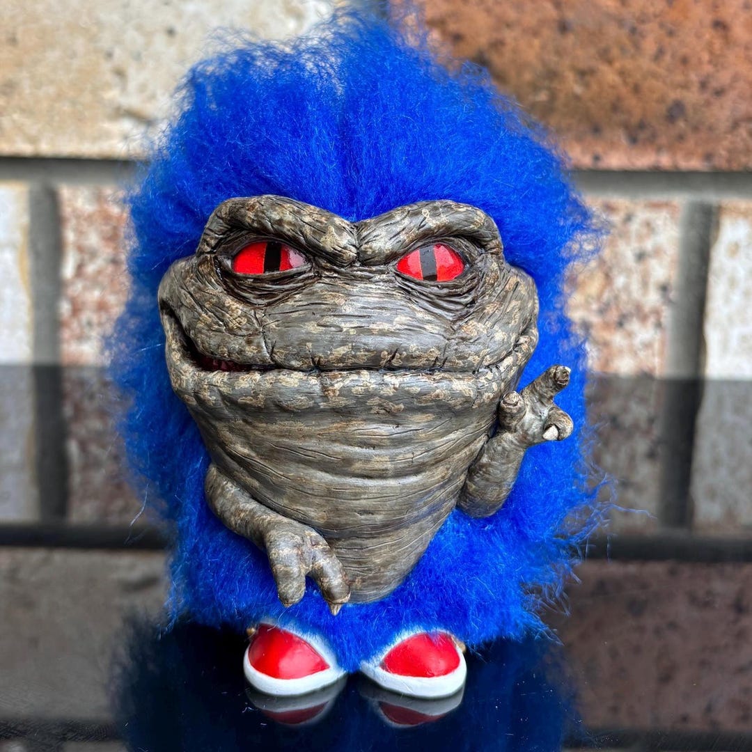 Critter Crite Sonic the Hedgehog Mash Up - Etsy