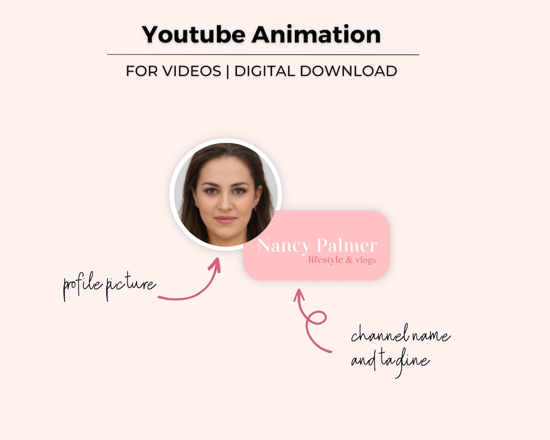 Custom Youtube Subscribe Animation: Personalized Channel Button ...