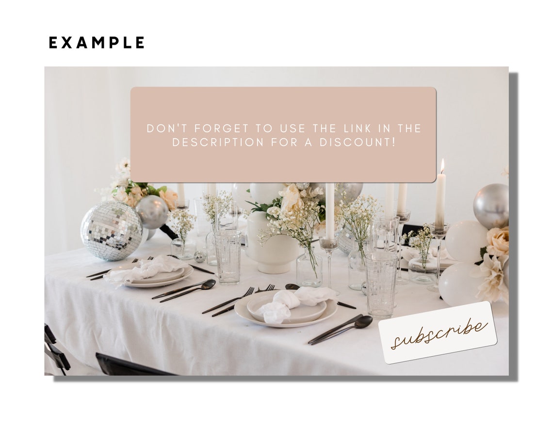 OVERLAYS PNG TAGS for Youtube Videos Youtube Video Editing - Etsy