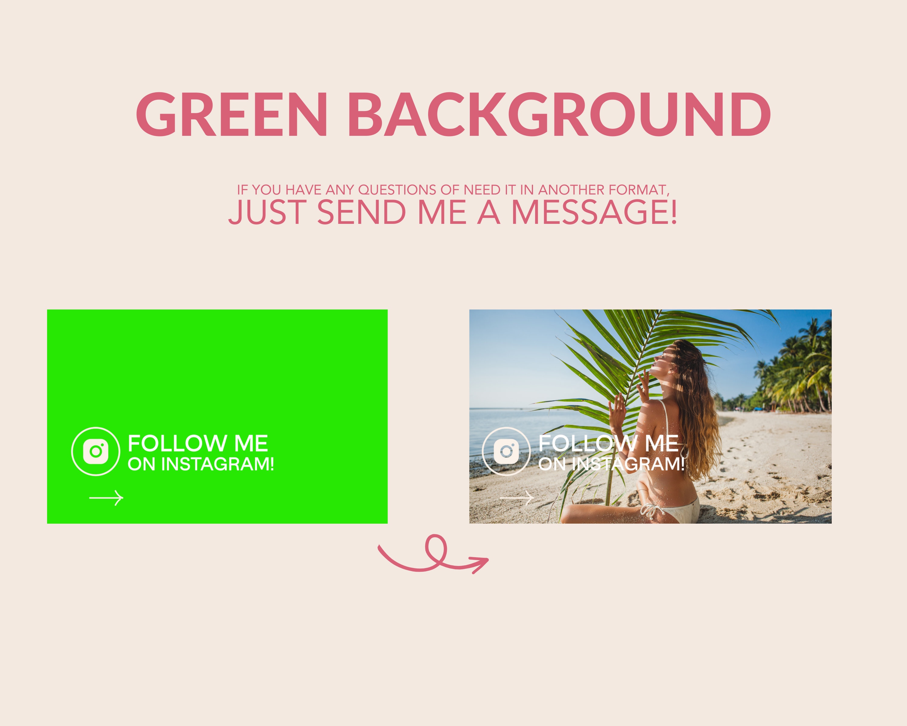 Animated INSTAGRAM Social Media Tags for Youtube Videos | Lower-thirds ...