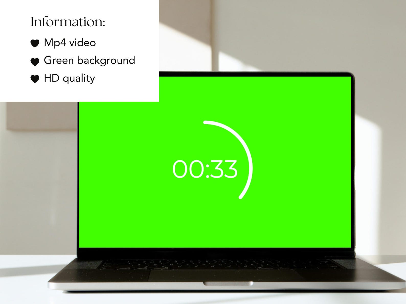 Animated Video Countdowns: Green Screen Timers (mp4) - Etsy
