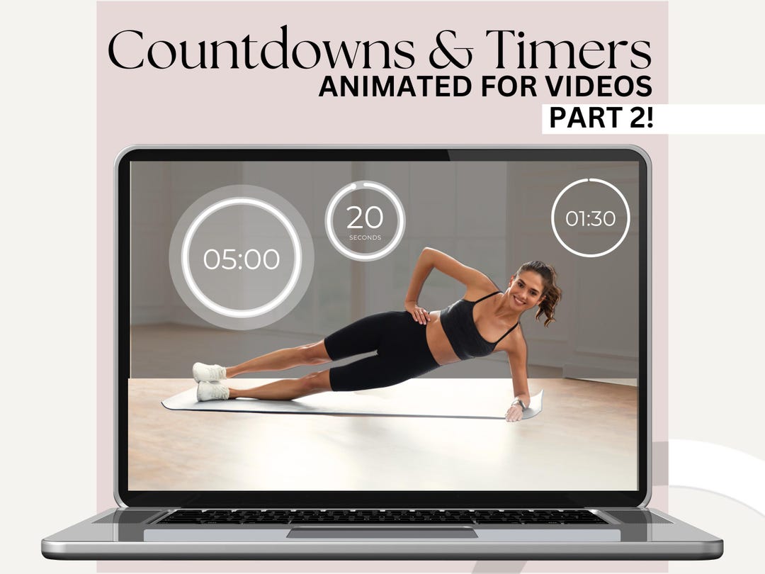 Animated Video Countdowns: Green Screen Timers (mp4) - Etsy