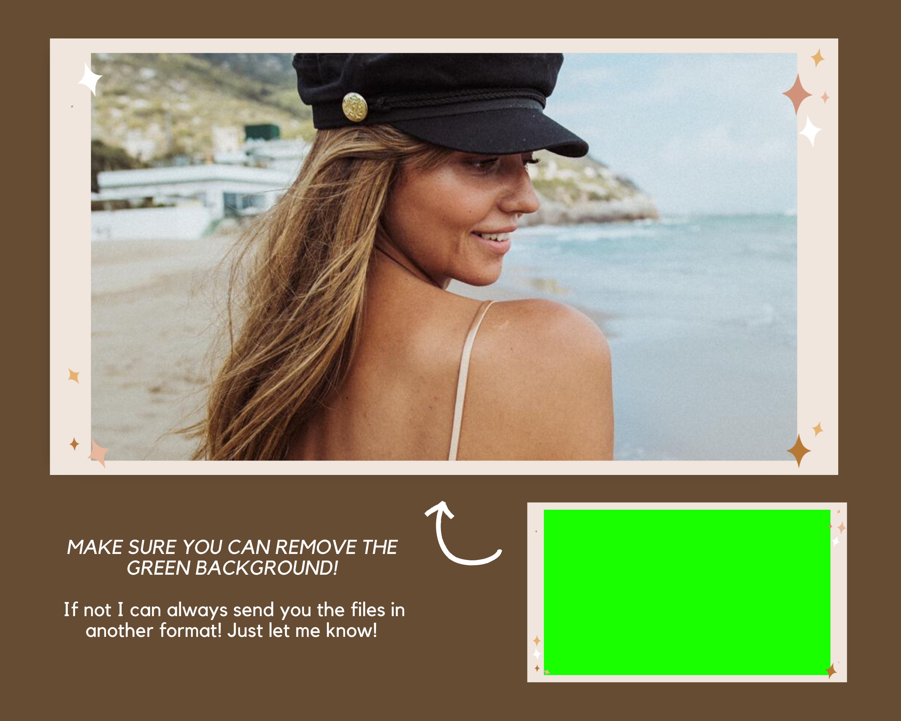 Animated BOHO Video Borders Animated Frames for Videos Video-editing ...