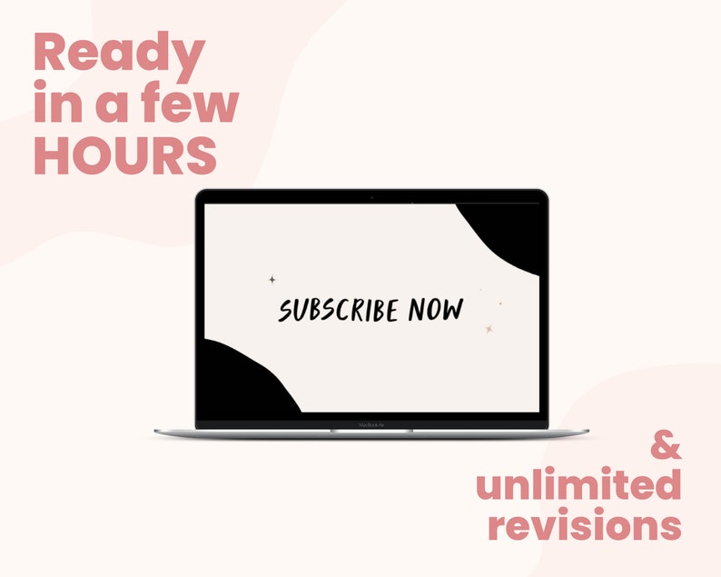Aesthetic Simple Youtube Intro Custom Youtube Intro Wavy Text And Boho