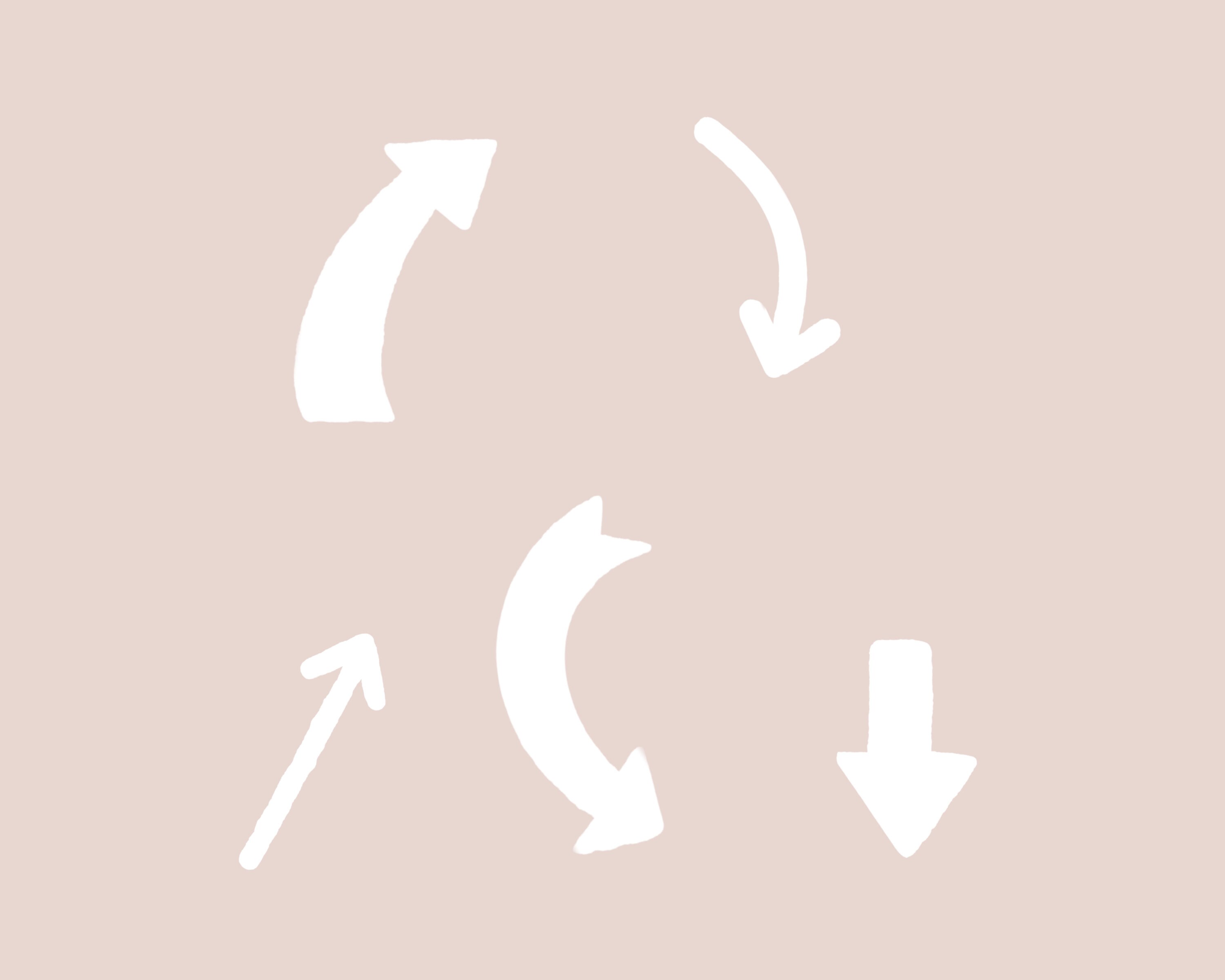 Hand-drawn Animated Arrows: Transparent Video Overlays (digital ...