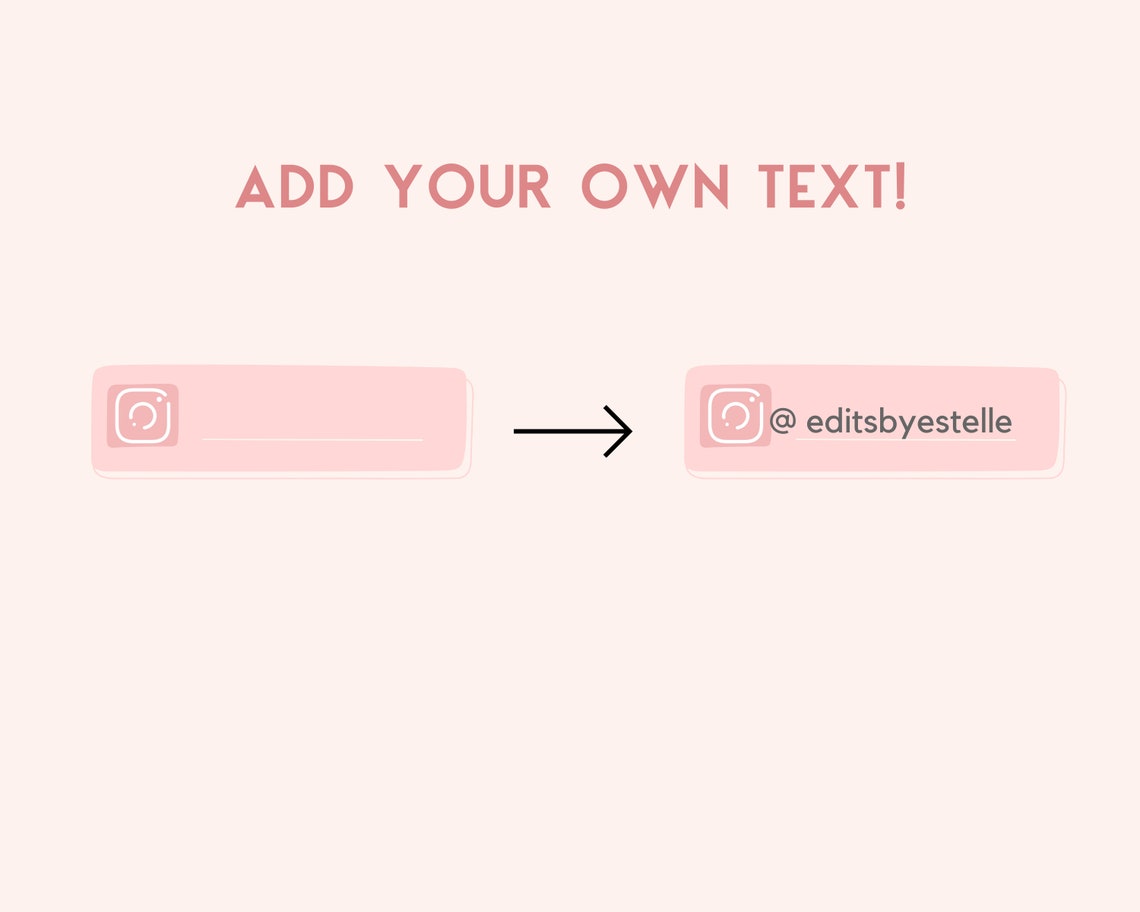 Pink Social Pop-up Tags for Youtube Videos PINK PNG OVERLAYS Youtube ...