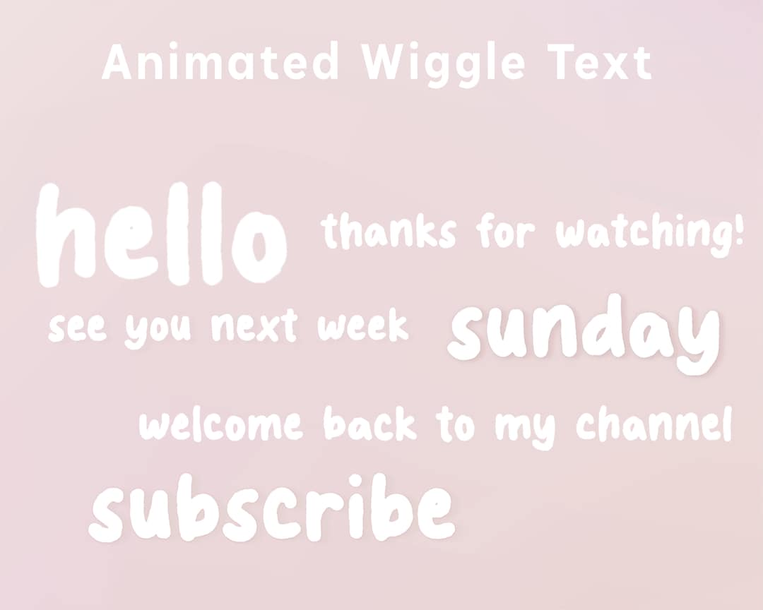 HANDWRITTEN VLOG TEXT for Youtube Videos Handwritten - Etsy