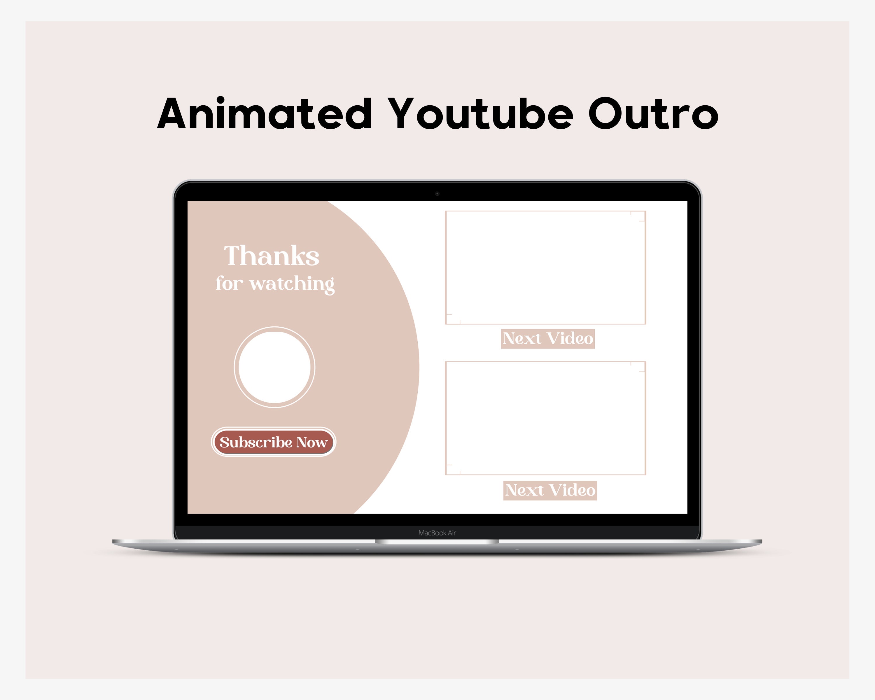 Animated Youtube Outro | Animated Youtube Outro Endscreen | Minimal ...