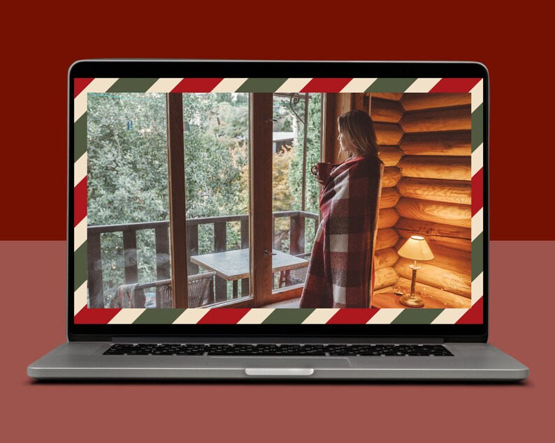 Animated Youtube Frames & Backgrounds for Vlogmas | Christmas Theme ...
