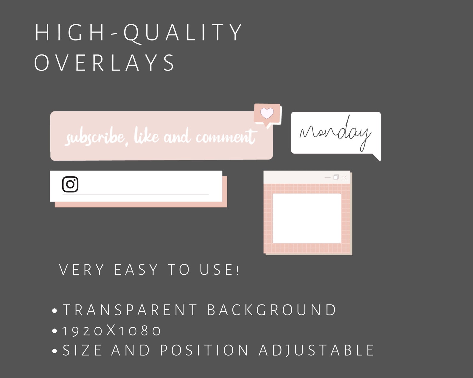 PNG TAGS for Youtube Videos | Youtube Video Editing | 26 Minimal and ...