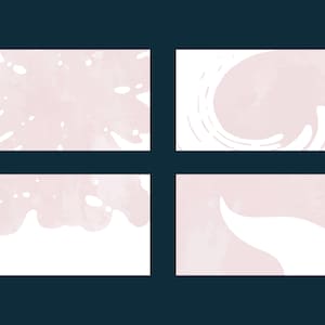 4 White Liquid Wavy Transitions for Videos | Transition Overlays for ...