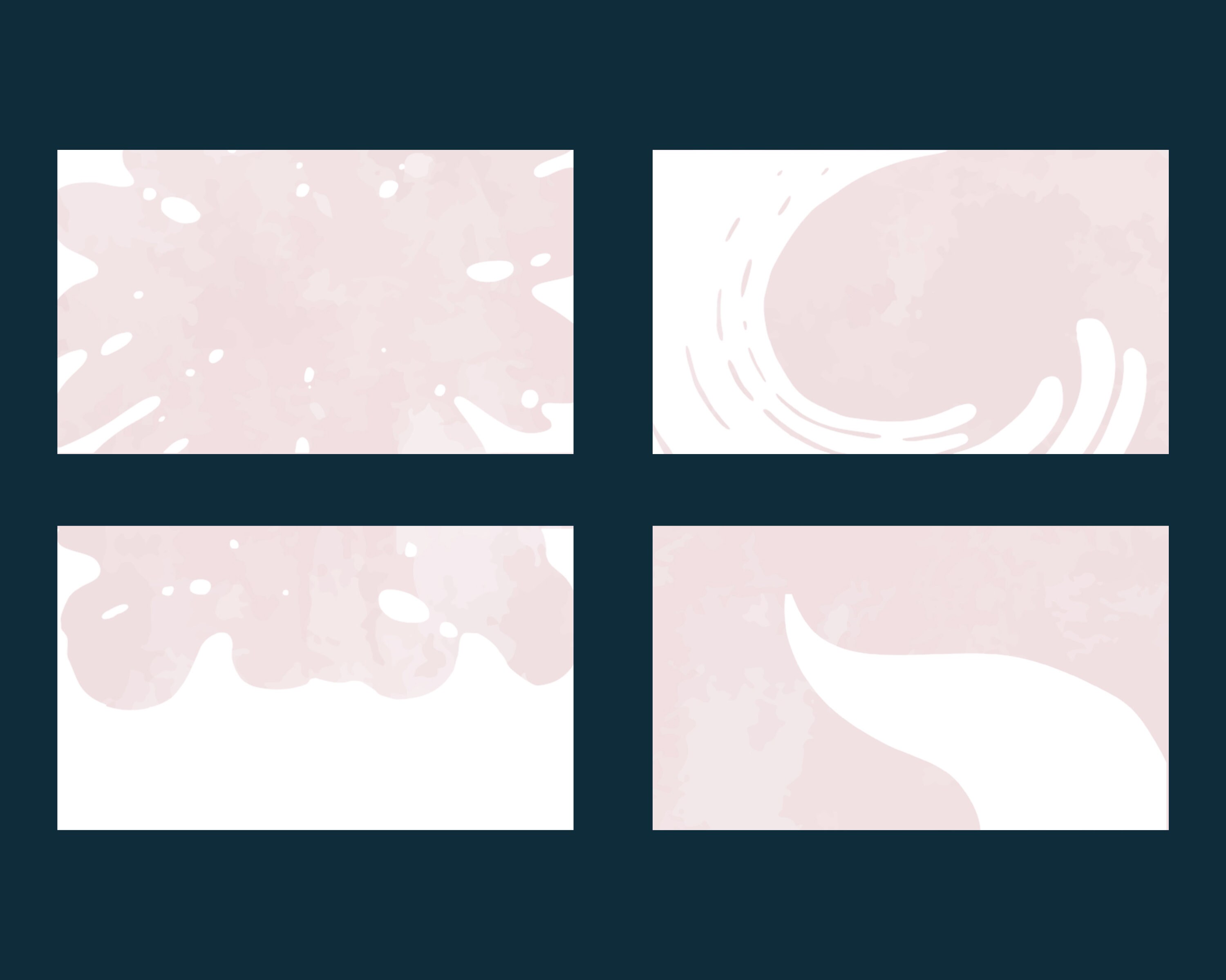 4 White Liquid Wavy Transitions for Videos Transition - Etsy