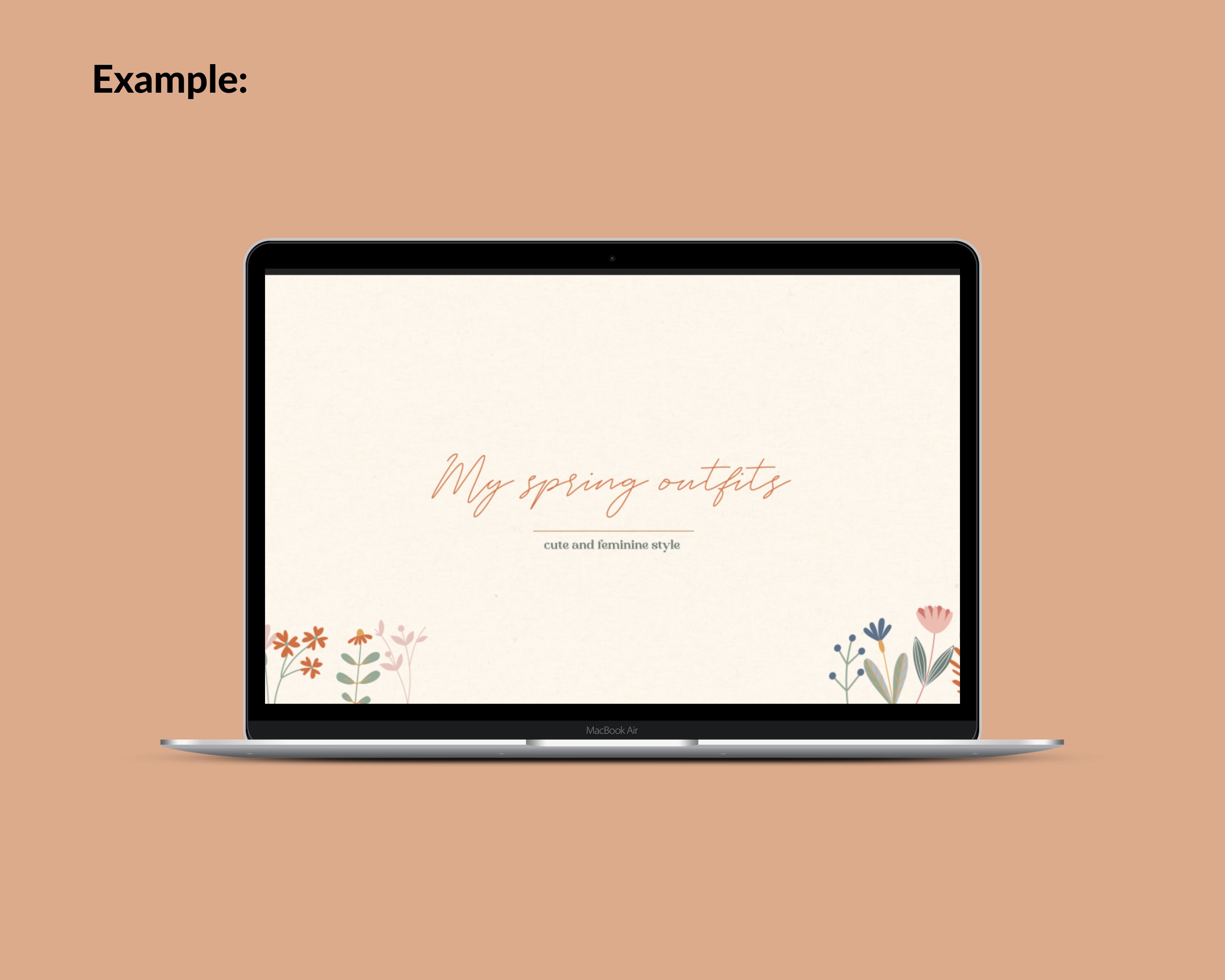 Spring Flowers Youtube Intro Template Title Slide Animated Youtube