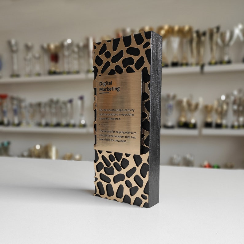 Personalized Engraved Plaque Custom Recognition Award Best | Etsy