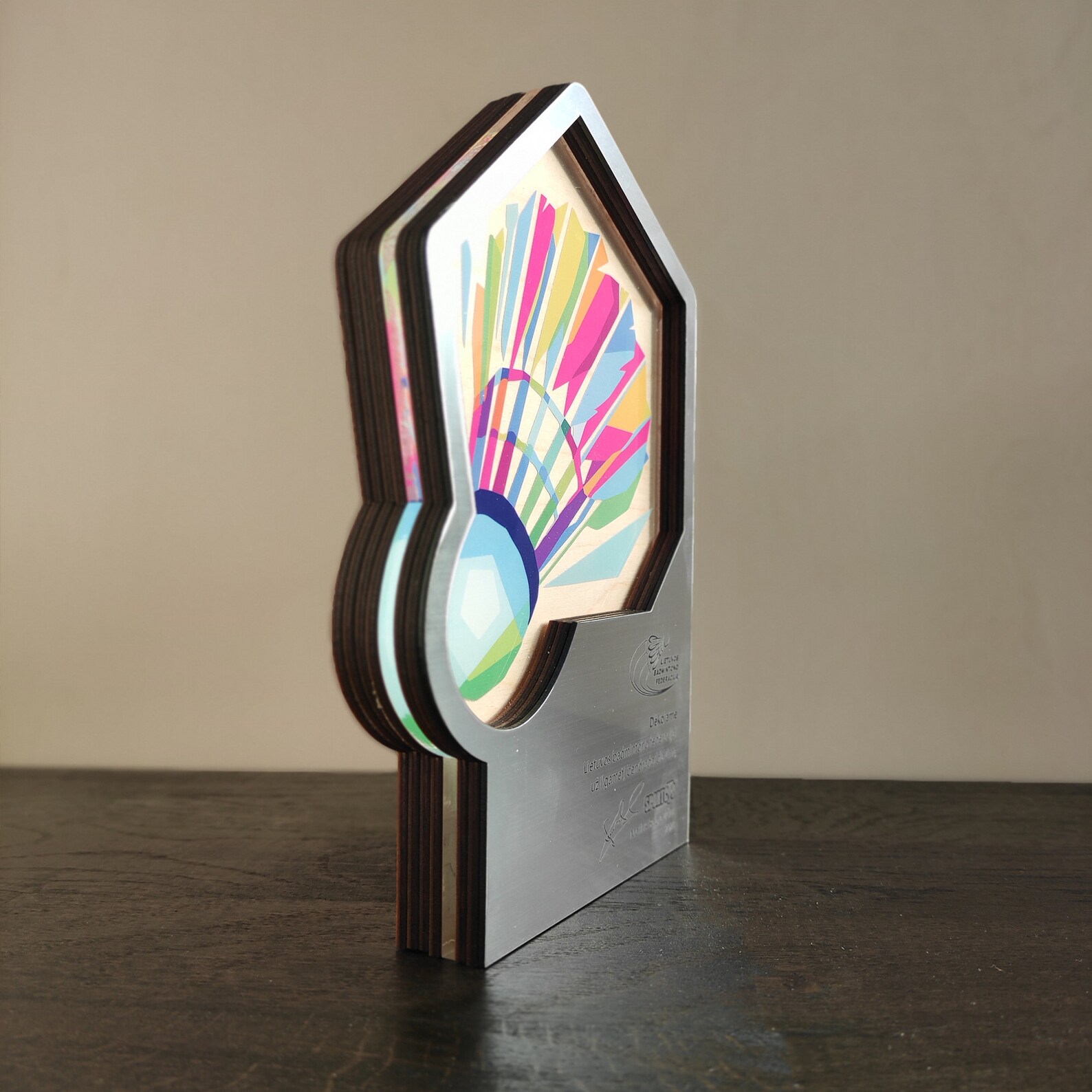 Bespoke Award Laser Engraved Trophy Personalized Office | Etsy