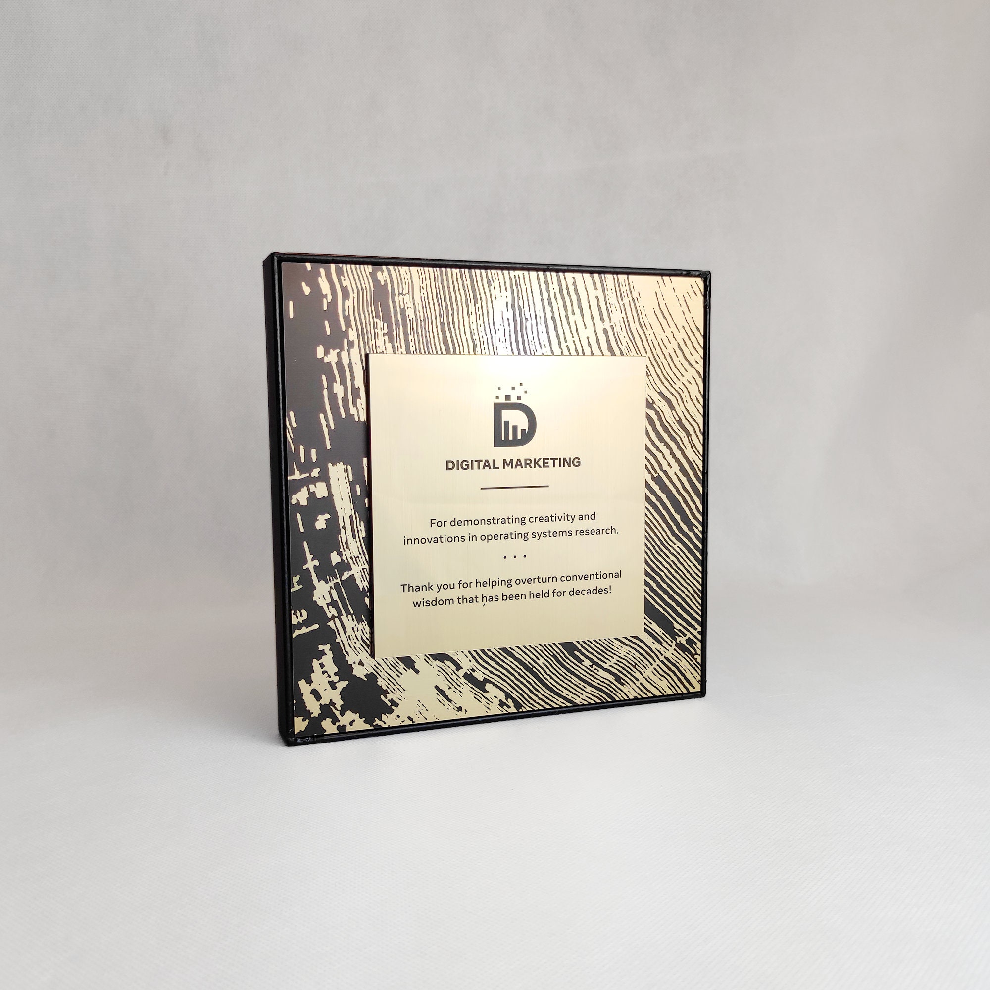 Metal Framed Customizable Trophy Personalized Award Combined - Etsy