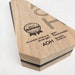 Solid Wooden Trophy, Personalized Irregular Shape Bespoke Award for ...