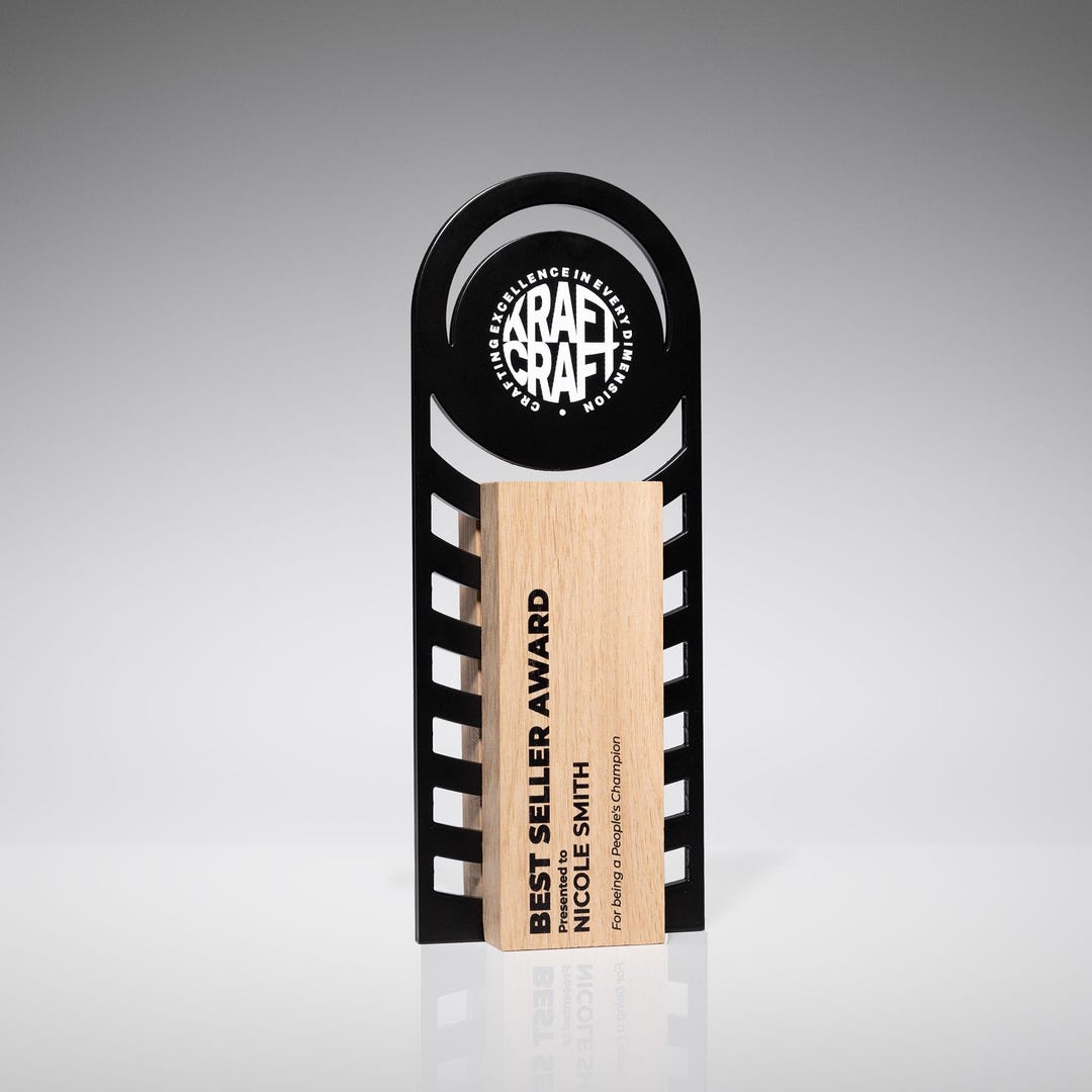 High Quality Metal Trophy, Handmade Award for Corporate Events, Modern ...