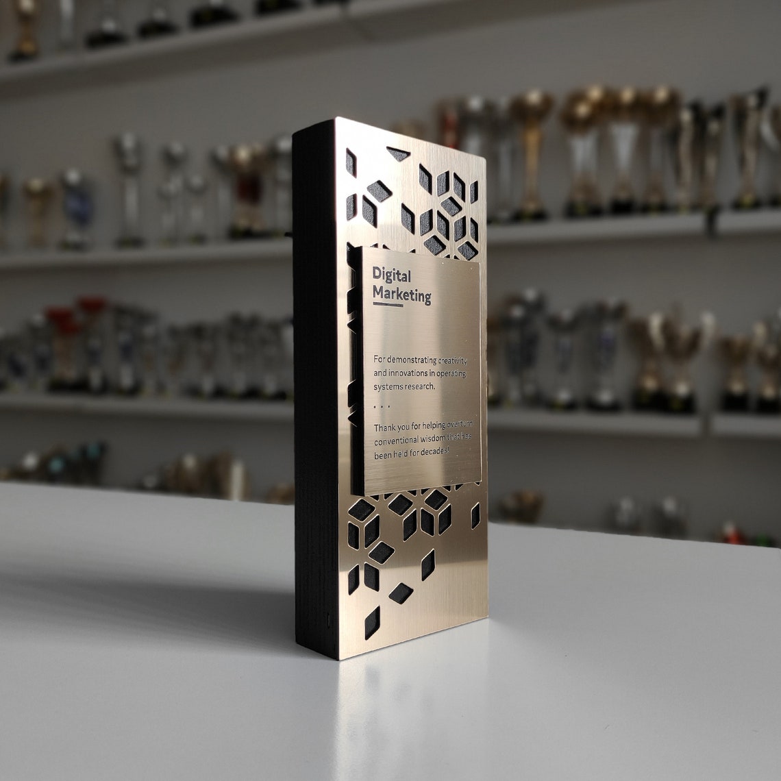 Personalized Wooden Plaque Custom Recognition Award Combined - Etsy