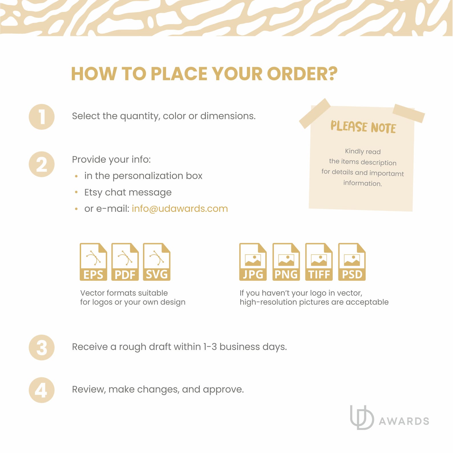 Modern Golden Trophy Personalised Award Engraved Custom | Etsy