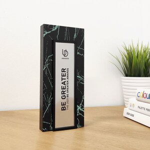 Black Painted Plywood Trophy, Perzonalized Prize Combined With Acrylic ...