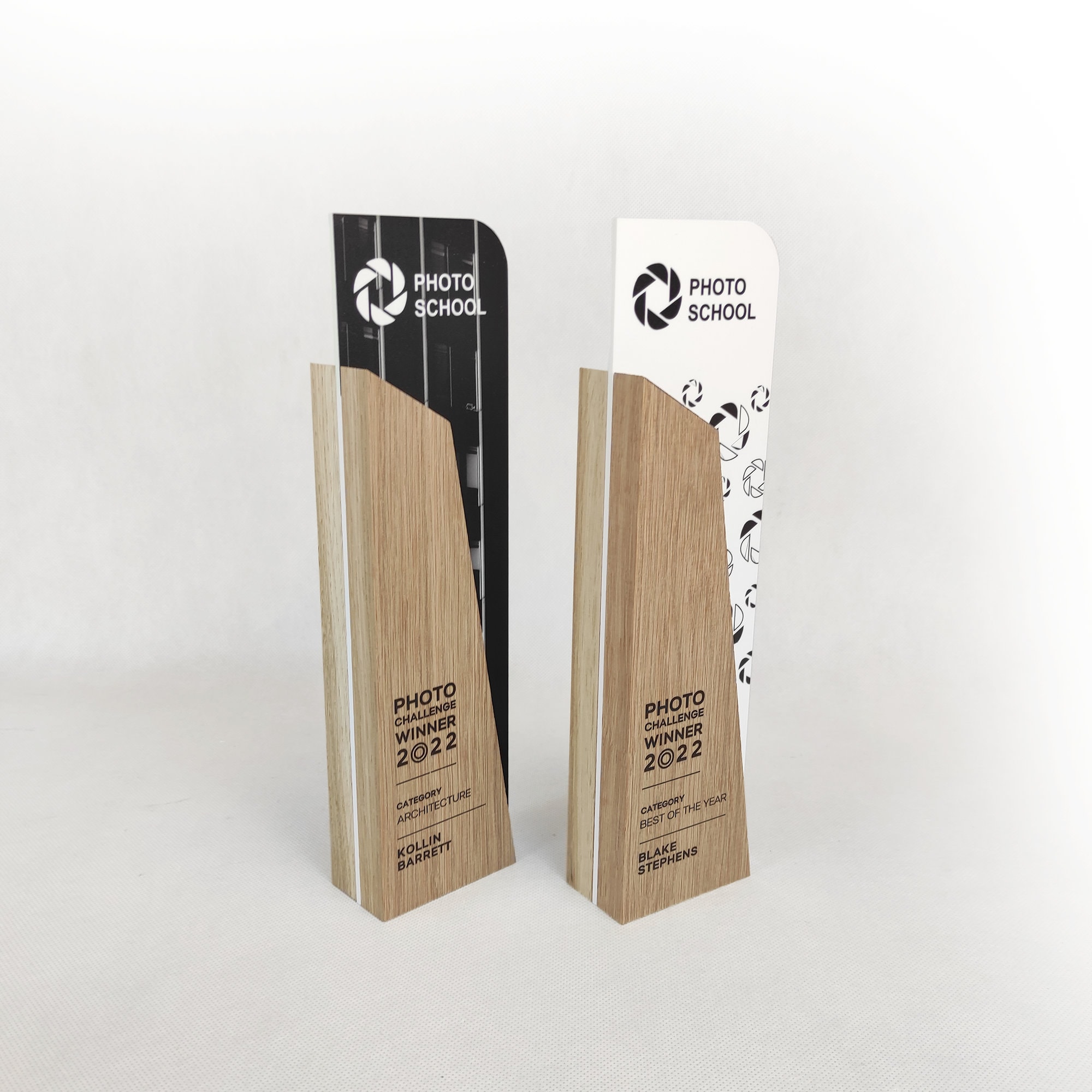 Modern Appretiation Award Unique Wooden Trophy Thank You - Etsy