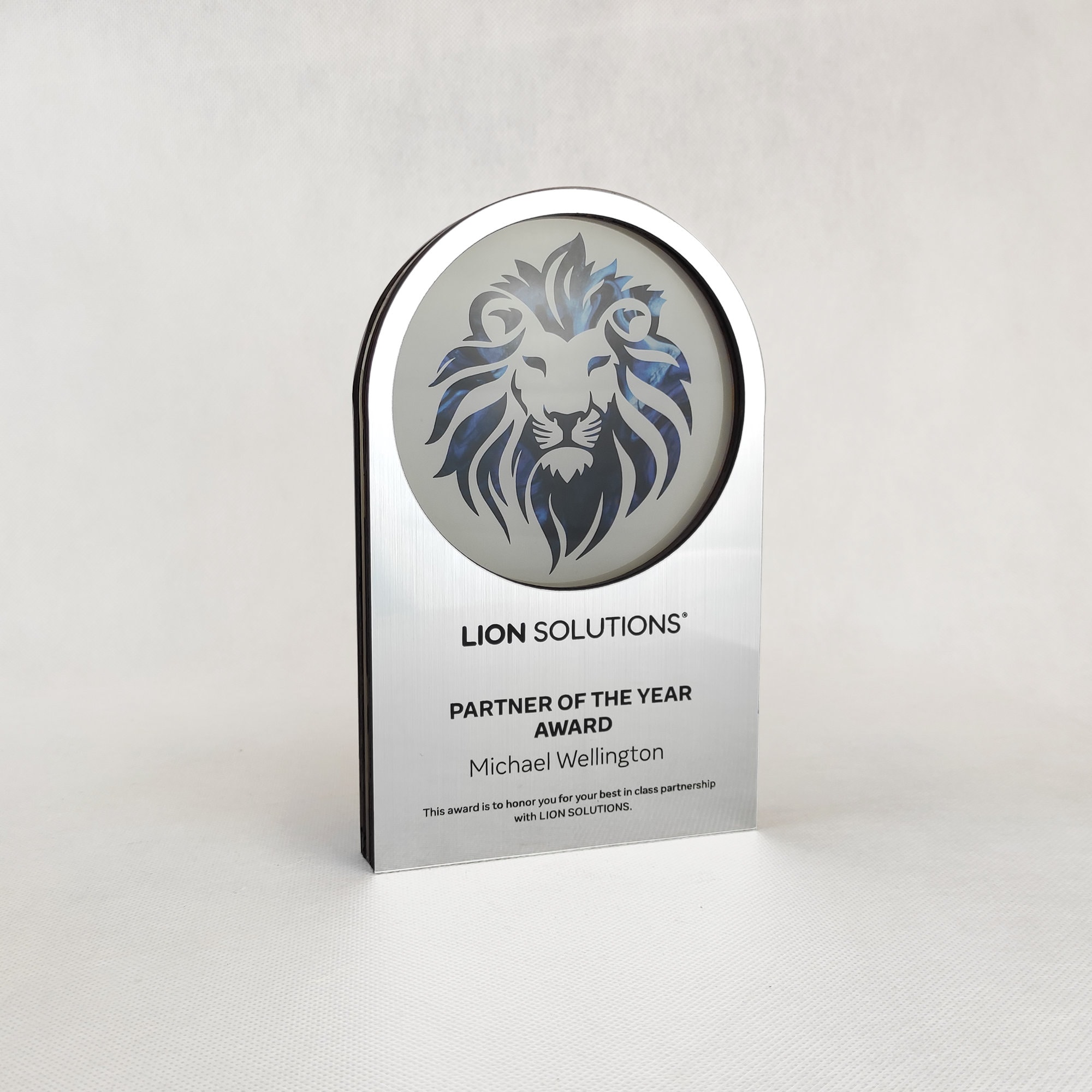 Unique Trophy for Business Partner Wooden Appreciation - Etsy