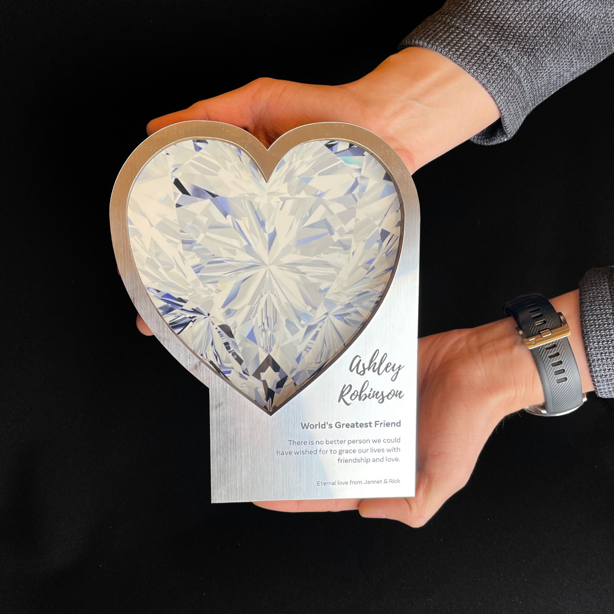 Unique Lovers Award Love Appreciation Trophy Valentine - Etsy