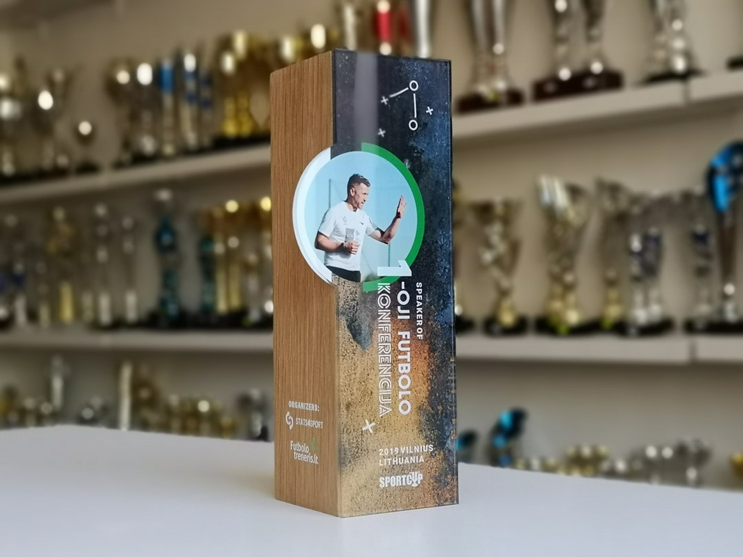 Solid Personalized Recognition Award, Corporate Award, Customizable ...