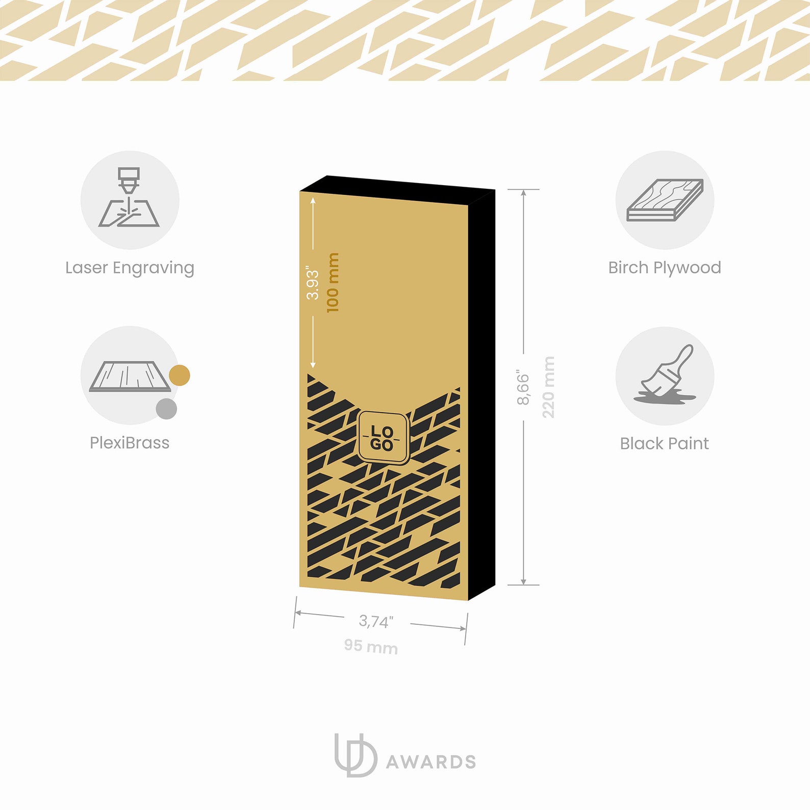 Wooden Trophy for Business Partner or Best Employee - Etsy